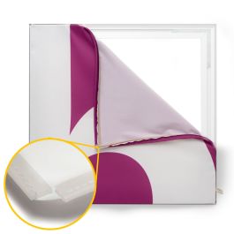 Stoffbanner mit Flachkeder | Inkl. Druck und Konfektion