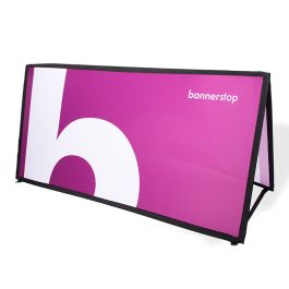 Rechteckiges Pop Up Banner mit Druck - bannerstop